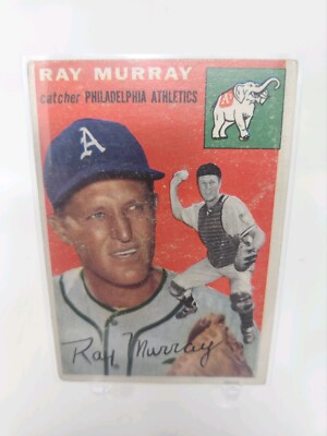 1954 Topps Baseball Ray Murray #49 Good Philadelphia A's BUF | eBay