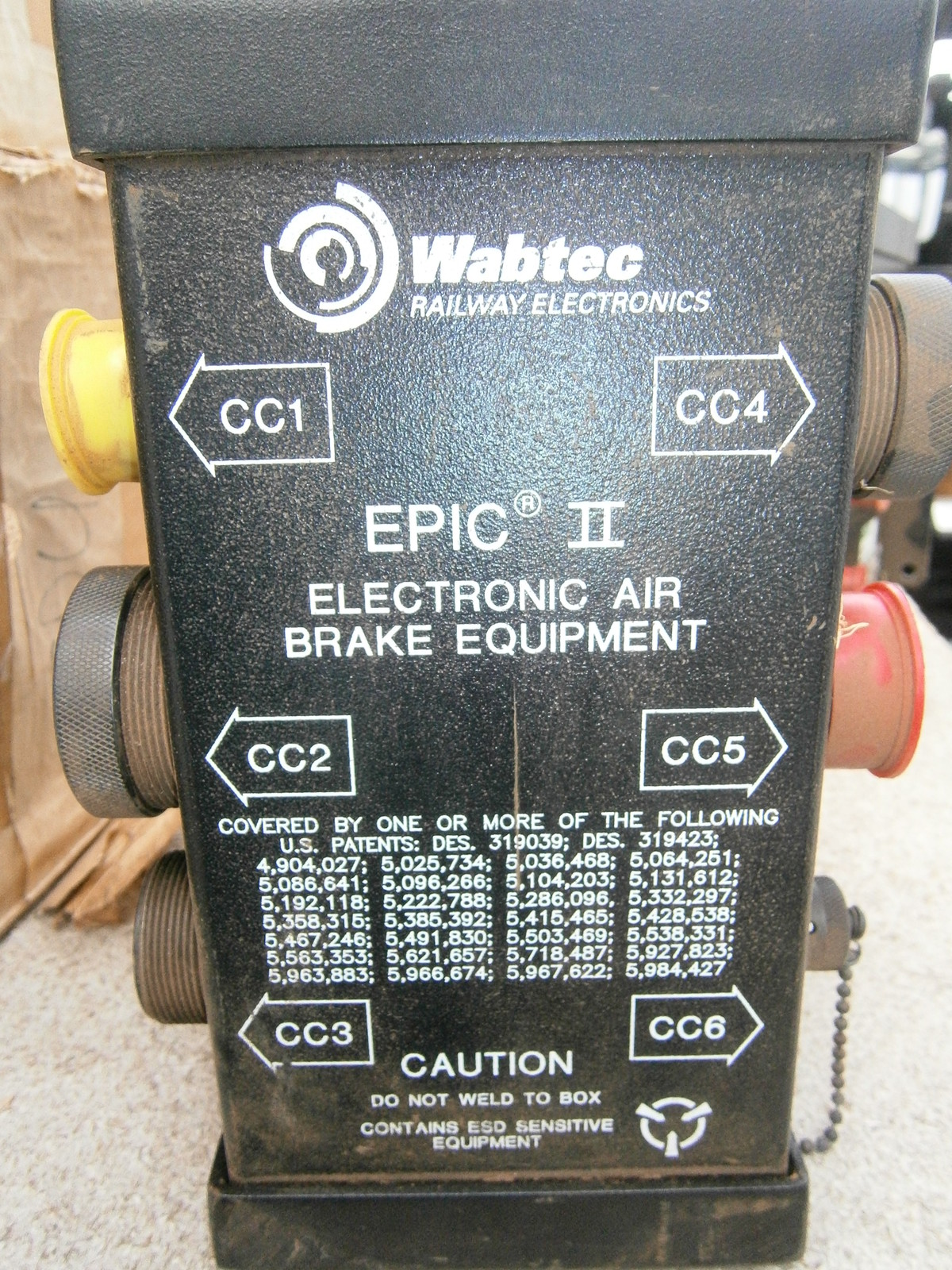 WABTEC LOCOMOTIVE 19935P brake control unit | eBay