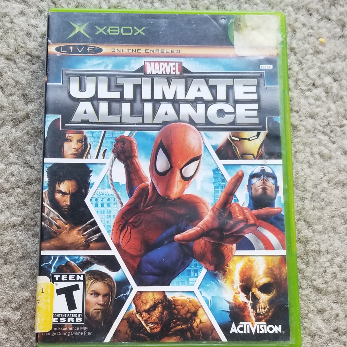 Marvel Ultimate Alliance Xbox Original