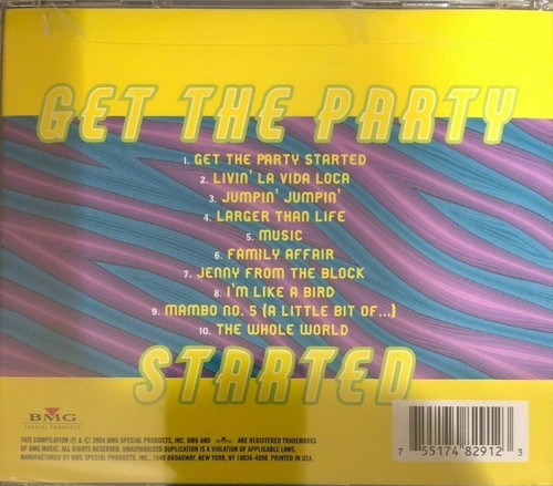 Get the Party Started by The Kid's Dance Express (CD, 2004) (Kids ...