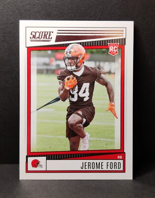 2022 Score Football #333 JEROME FORD RC Rookie Cleveland Browns | eBay