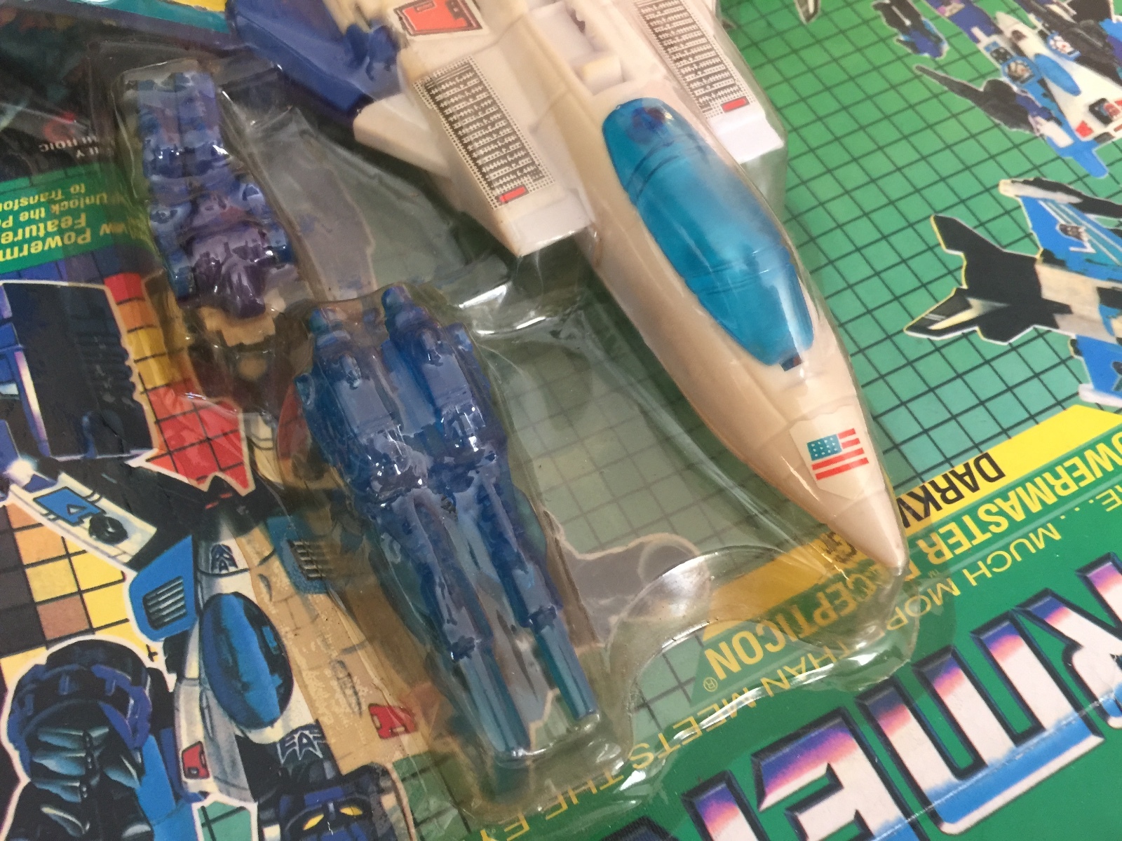 transformers powermaster MOSC DARKWING F-16 oversized chinese robot ...