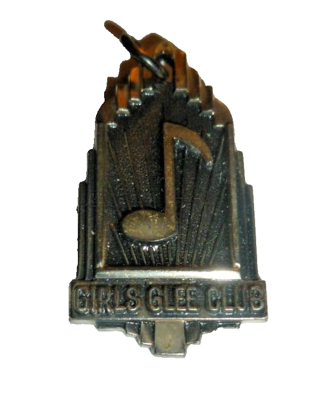 Vintage Solid Sterling Silver Girls Glee Club Charm Pendant 925 | eBay