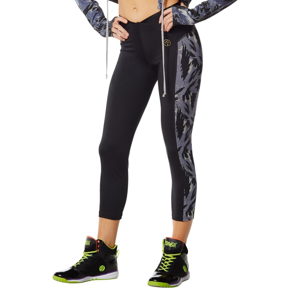 ZUMBA 2pc.Set! CAPRI Leggings Dance Pants +Jacket BOTHwZumba Signature ...