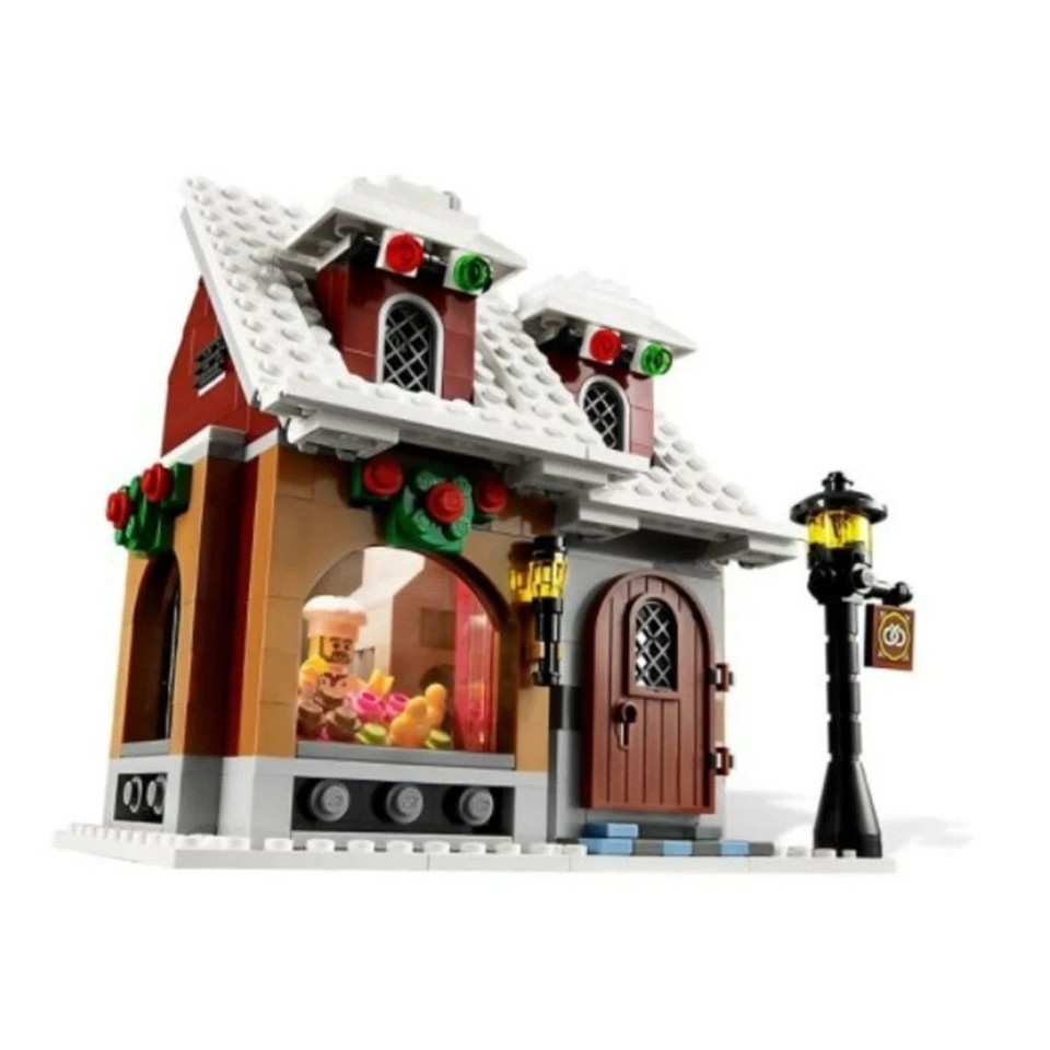 LEGO 10216 Winter Village Bakery Holiday Building Set 687 Pieces | eBay