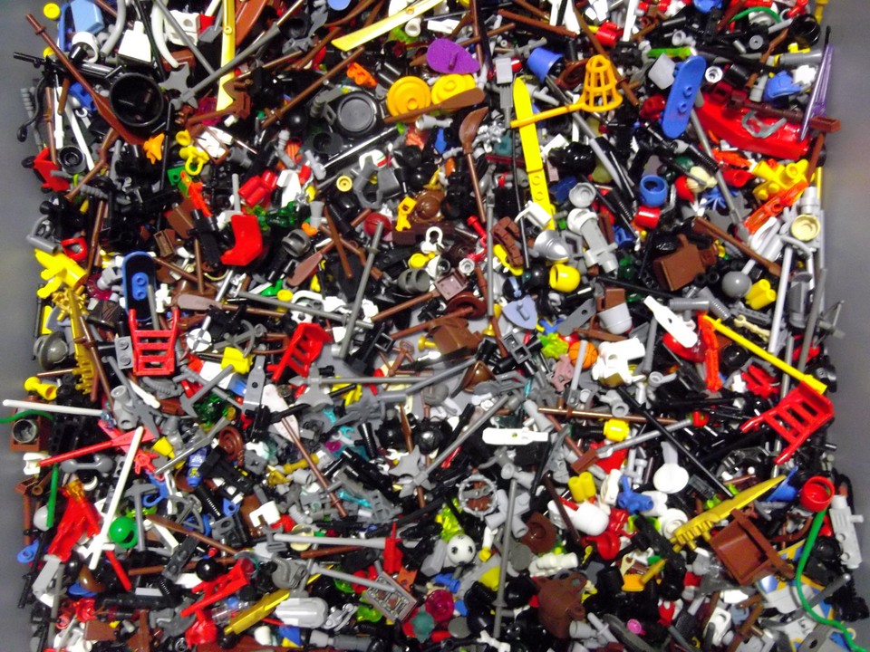 ☀️BRAND NEW 50 RANDOM LEGO MINIFIG Accessories BULK LOT Weapons MINI ...