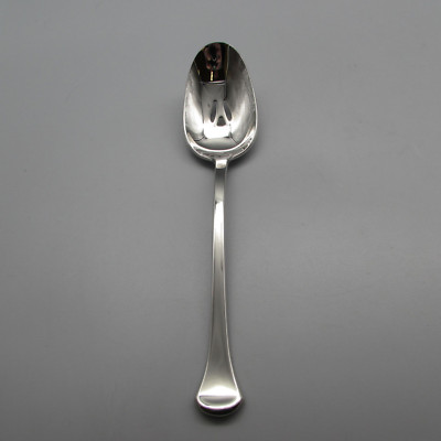 Oneida Stainless Flatware OTHENIA - Slotted Serving Spoon NOS USA | eBay
