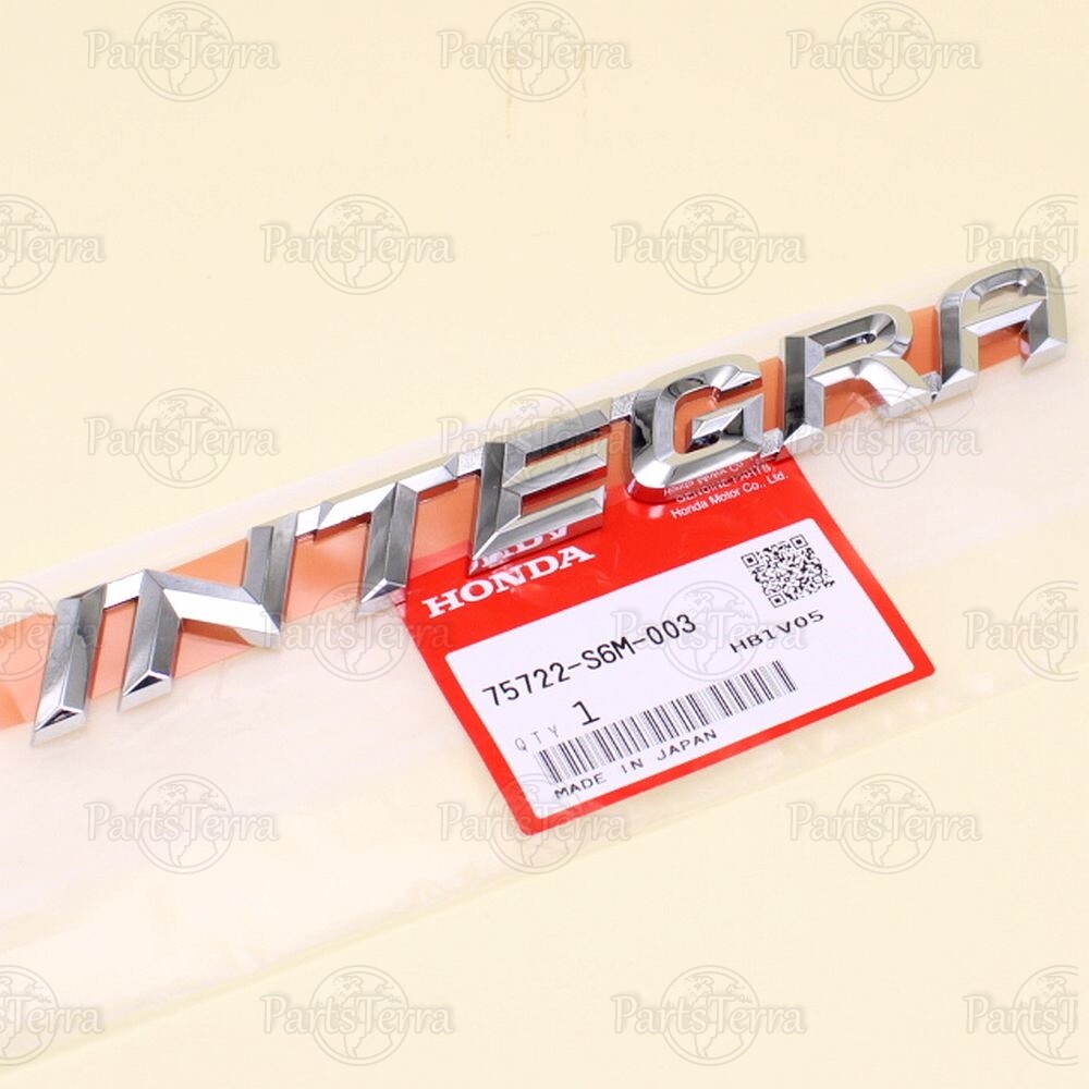 Genuine JDM Honda ACURA RSX DC5 Type R Rear Badge Nameplate