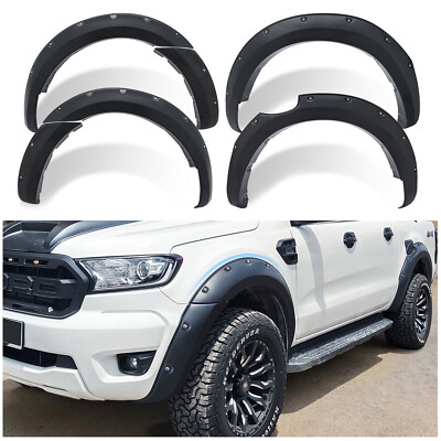 for Ford Ranger 2016-2022 Raptor Fender Flares Wheel Arch Extension ...