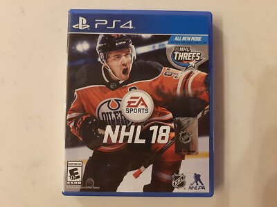 NHL 18 (Sony PlayStation 4 PS4, 2017) Connor McDavid, Ice Hockey Video ...