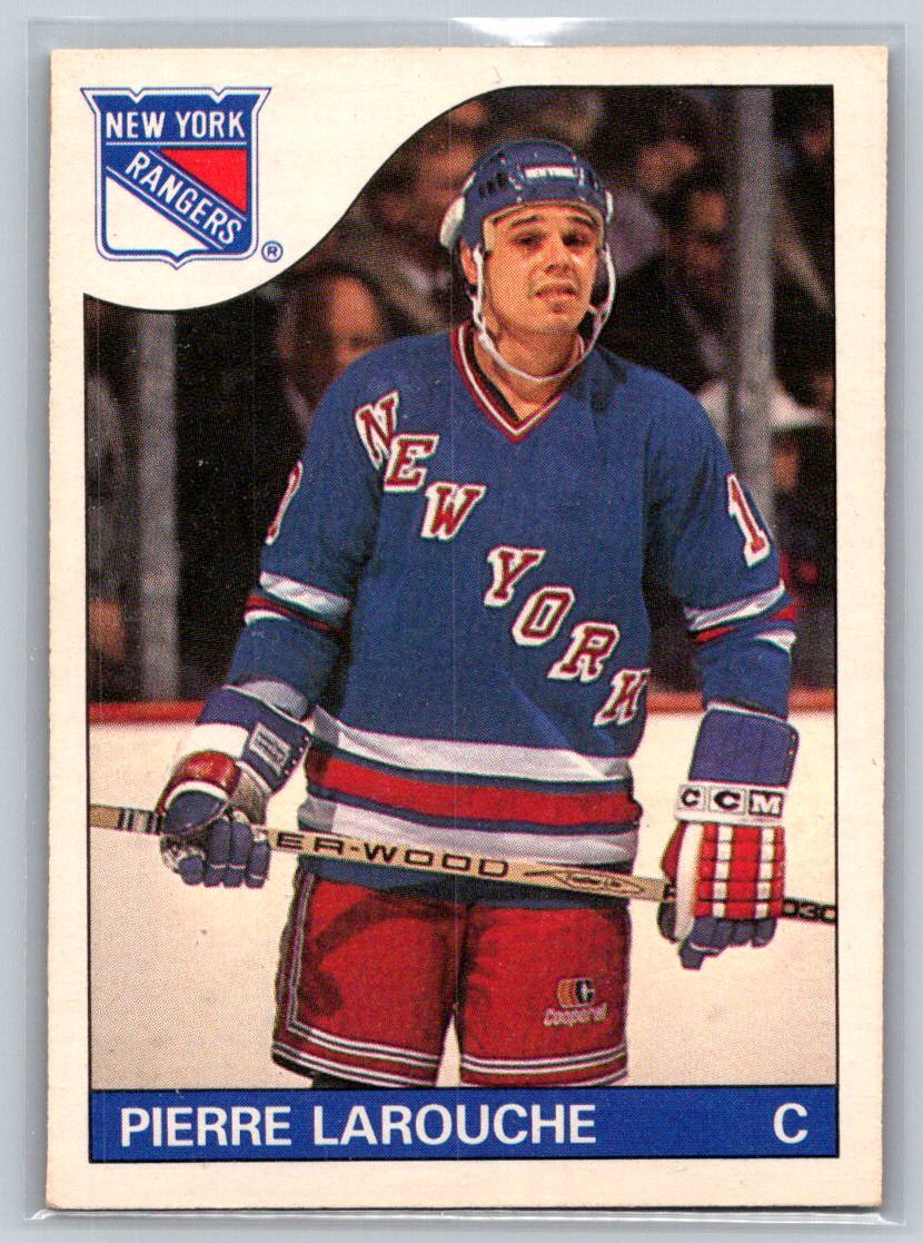 1985 O-PEE-CHEE #54 Pierre Larouche New York Rangers | eBay