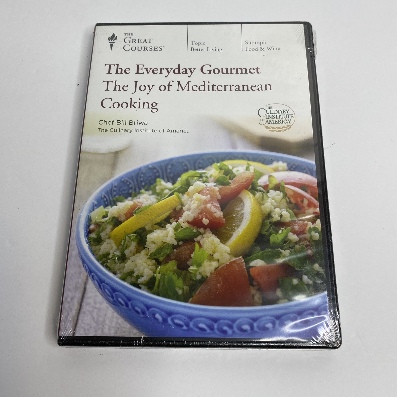 Everyday Gourmet The Joy of Mediterranean Cooking Great Courses 3 DVD ...