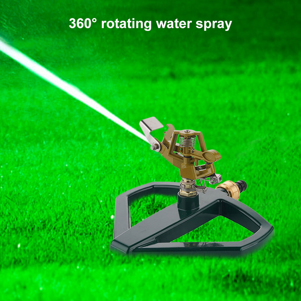 360 Degree Adjustable Pulse Sprinkler Heavy Duty for Lawn Garden (A) | eBay