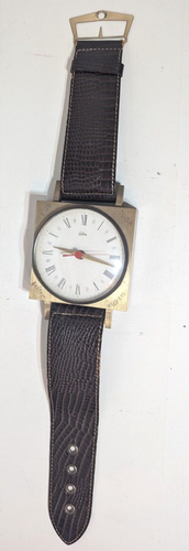 Vintage Selva Watch Face Wall Clock 29" Long 1948 1968 | eBay