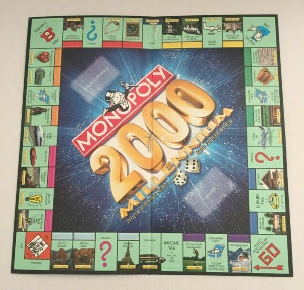 Monopoly 2000 Millennium Edition Board Game for sale online | eBay