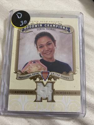 2012 Goodwin champions jersey swatch SONYA Thomas professional either ...