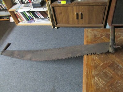 ANTIQUE TWO MAN TREE SAW | eBay