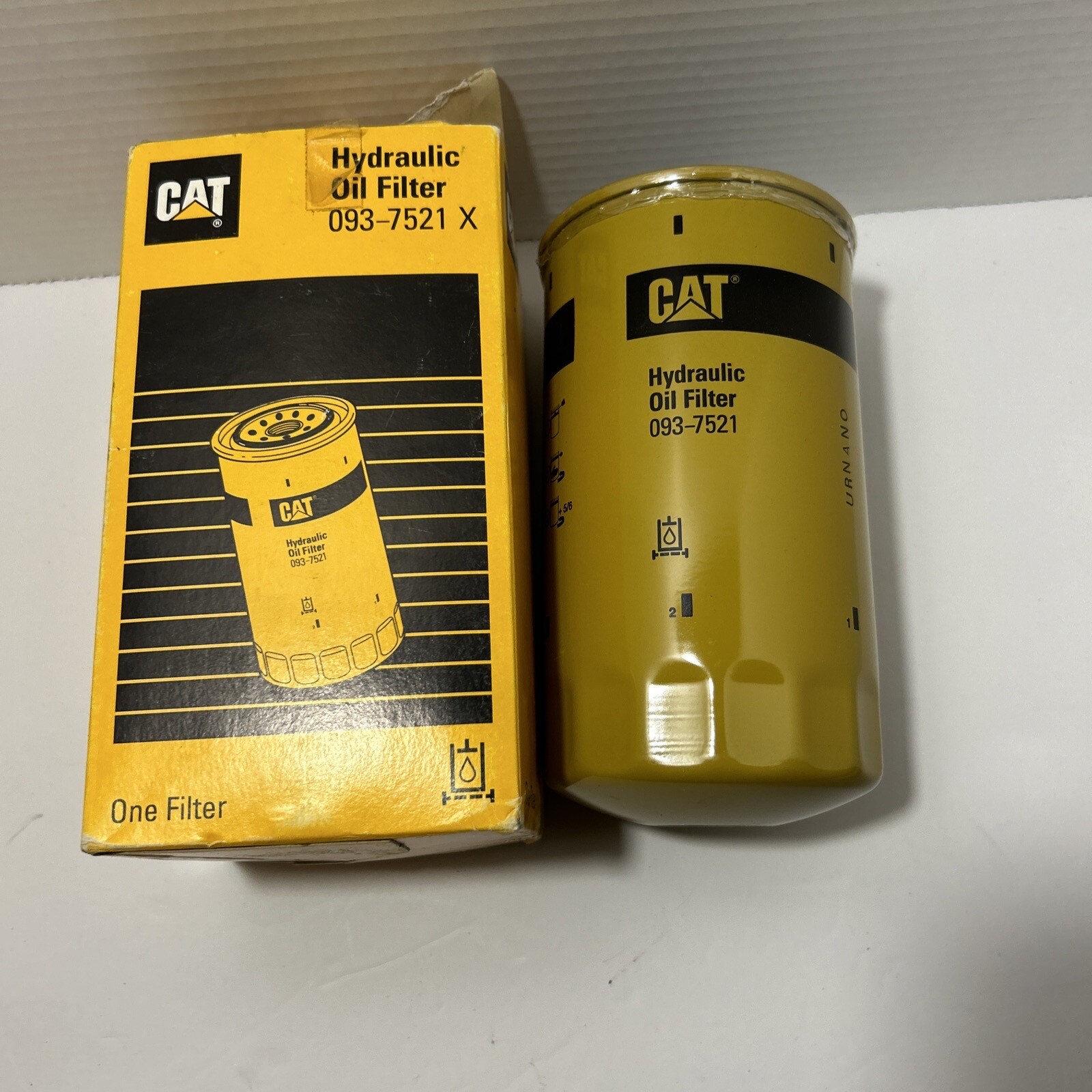 CAT Caterpillar Genuine OEM Hydraulic Oil Filter 093-7521 | eBay