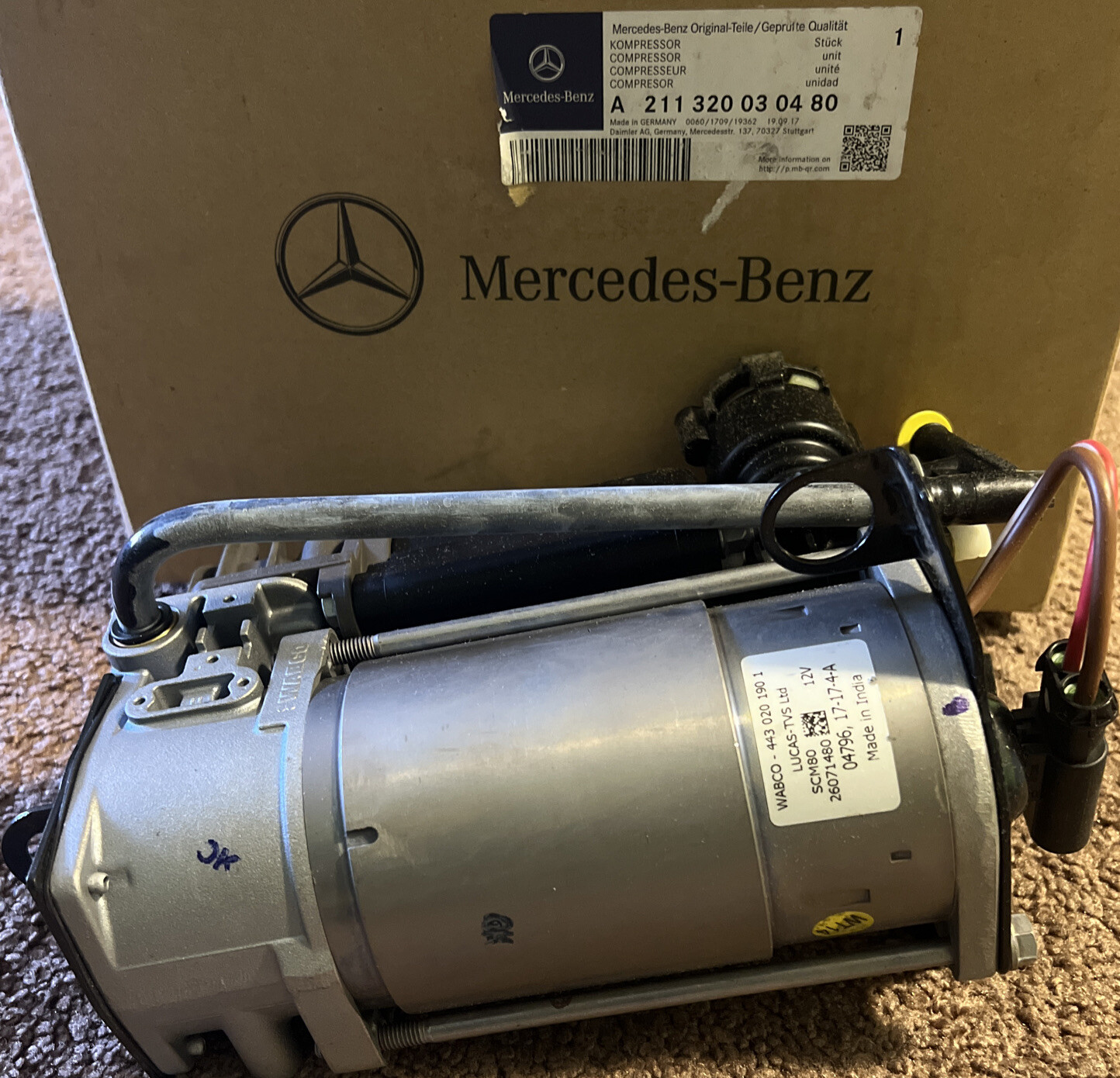 Genuine Mercedes-Benz Compressor 211-320-03-04-80 | eBay
