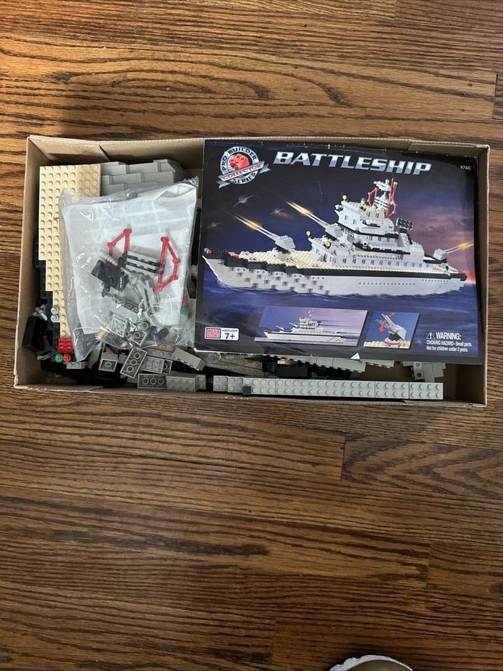 MEGA BLOKS Battleship 9760 Pro Builder Collector Series Complete | eBay