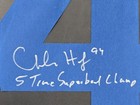 Charles Haley HOF Signed " 5 Time Super Bowl Champ " Cowboys #4 AUTO ...