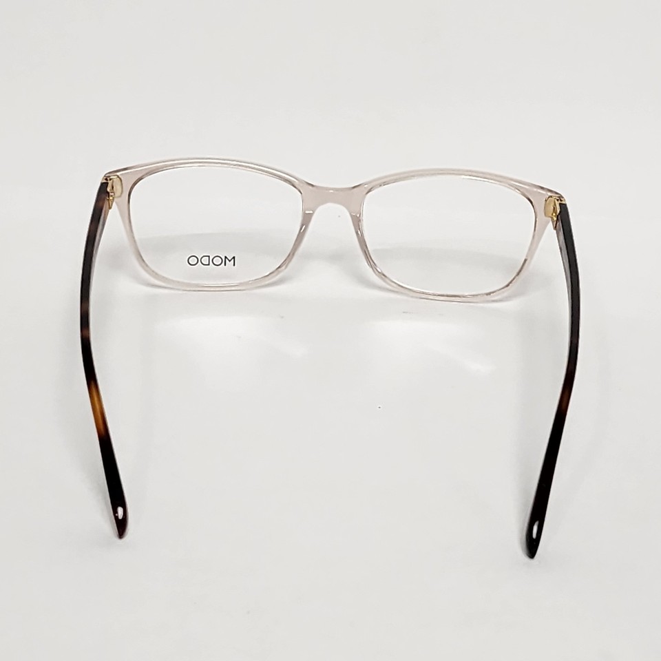MODO 6523 Women's Handmade Oval Glasses in Nude Crystal | 51mm | eBay