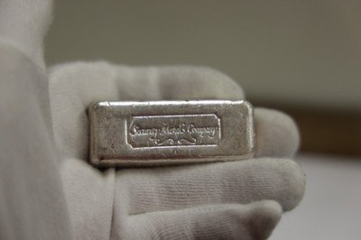 10oz .999+ Silver Bar - Security Metals Company - Vintage Poured Bar | eBay