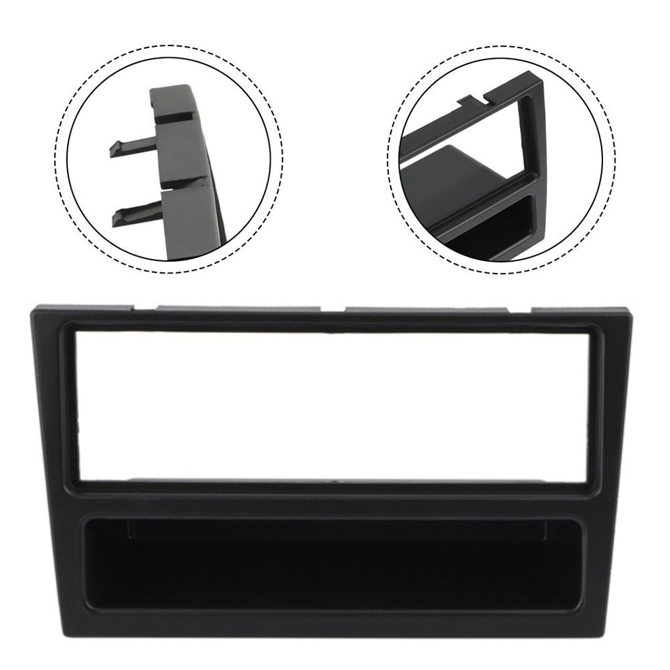Radio Fascia Car Stereo Upgrade Easy Installation Molded Surround Panel ...