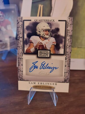 2021 Sam Ehlinger Sage Rookie Autograph A28 # On Card Auto!!!! | eBay