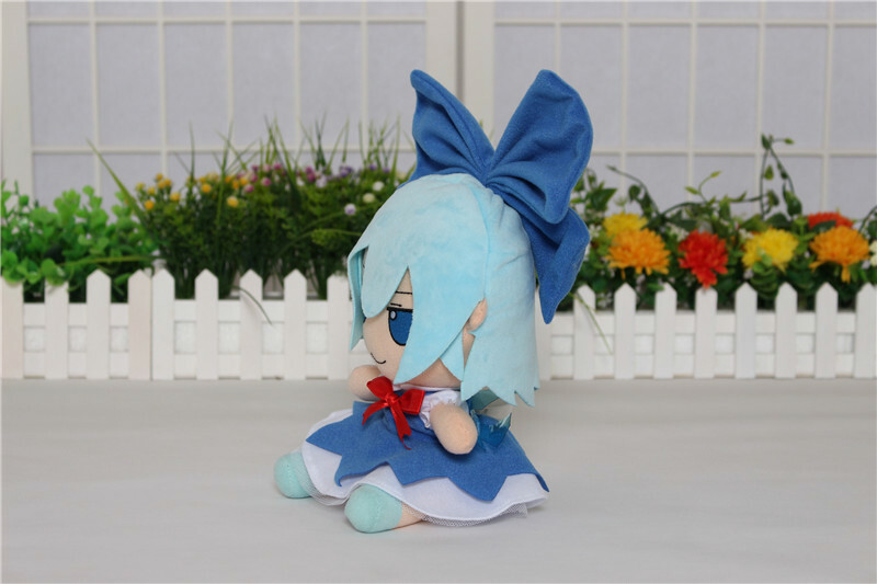 Anime TouHou Project Fumo Fumo Cirno Stuffed Toy Plush Cute Doll Gift 8 ...