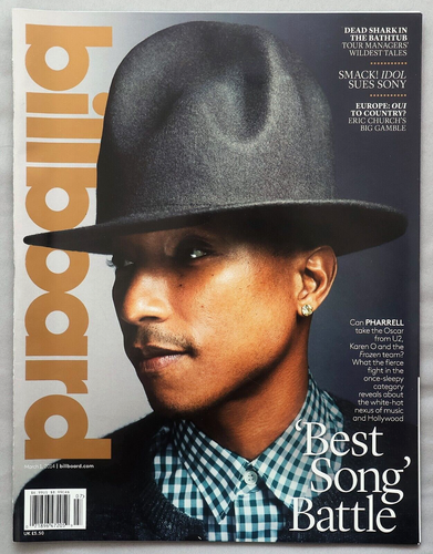 Billboard Magazine: March 1, 2014. Pharrell on cover! | eBay
