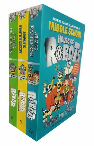 House of Robots Collection 3 Books Set Robot Revolution By James ...