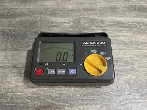 Altek 530 Autoranging Insulation Tester Meter | eBay