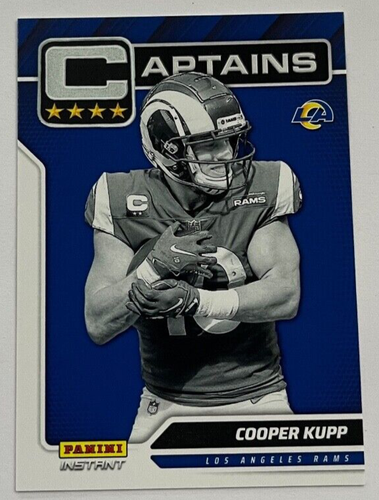 Cooper Kupp 2021 Panini NFL Captains LOS ANGELES RAMS Football Card SP ...