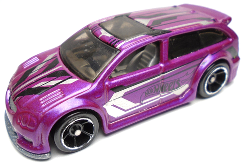 2017 HOT WHEELS AUDACIOUS PURPLE 1:64 DIECAST 2 5/8" CAR W SILVER BLACK ...