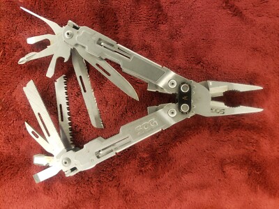 SOG PowerAccess Deluxe Multi-Tool Power Access Pocket Knife Folding ...