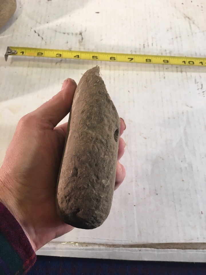 Ancient native Indian Mano / grindstone / handstone | eBay