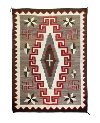 Handwoven Navajo Kilim Rug Western Design Size 6x9 Free Shipping | eBay