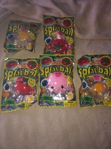 Jaru Splat Ball Squishy Smiley Face Toy Stress Ball - New Lot Pig ...