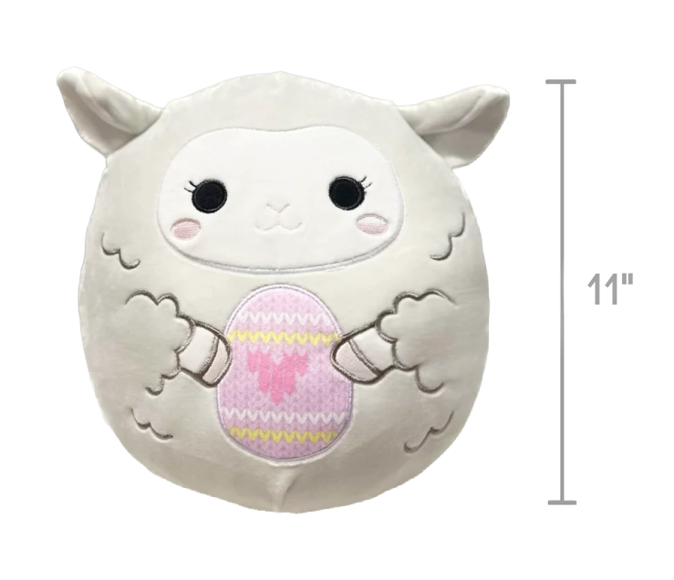 Squishmallow Sophie Lamb Chonky Gray Easter Egg Sheep Plush 11" | eBay