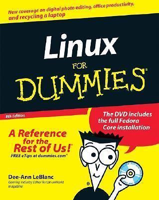 Linux for Dummies [With DVD ROM] by LeBlanc, Dee-Ann; Blum, Richard ...