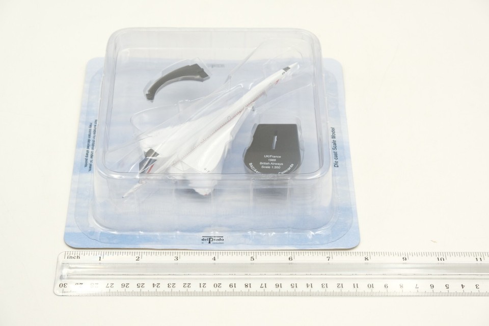 Del Prado 1:350 World Airplane Col. UK/France 1969 BAC/Aerospatial ...