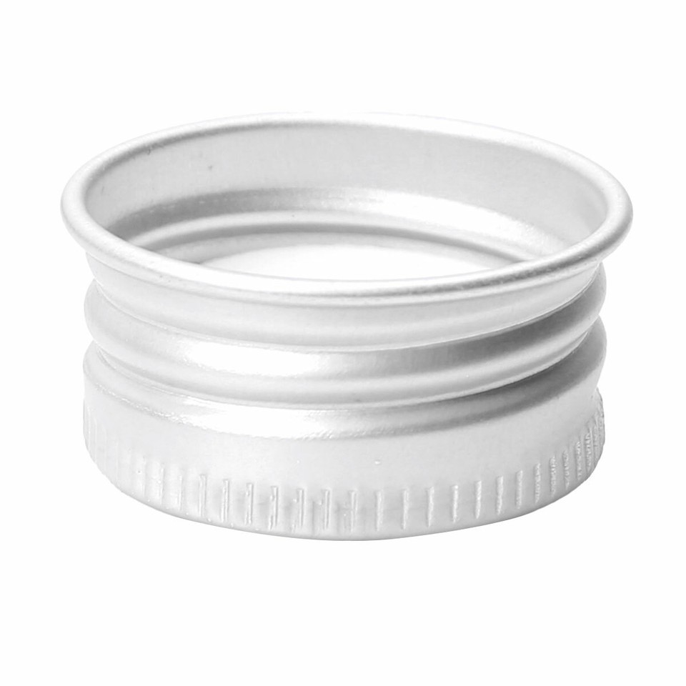 50 24R/28R Small Aluminum Threaded Caps Lids Replacements for Glass ...