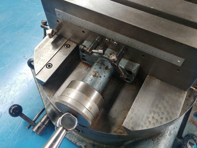 YUASA 10" x 10" HORIZONTAL X&Y AXIS CROSS SLIDE ROTARY TABLE - #550-020 ...