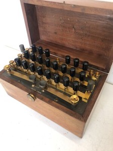 Griffin London Vintage Decade Resistor Box / Electrical / Scientific ...