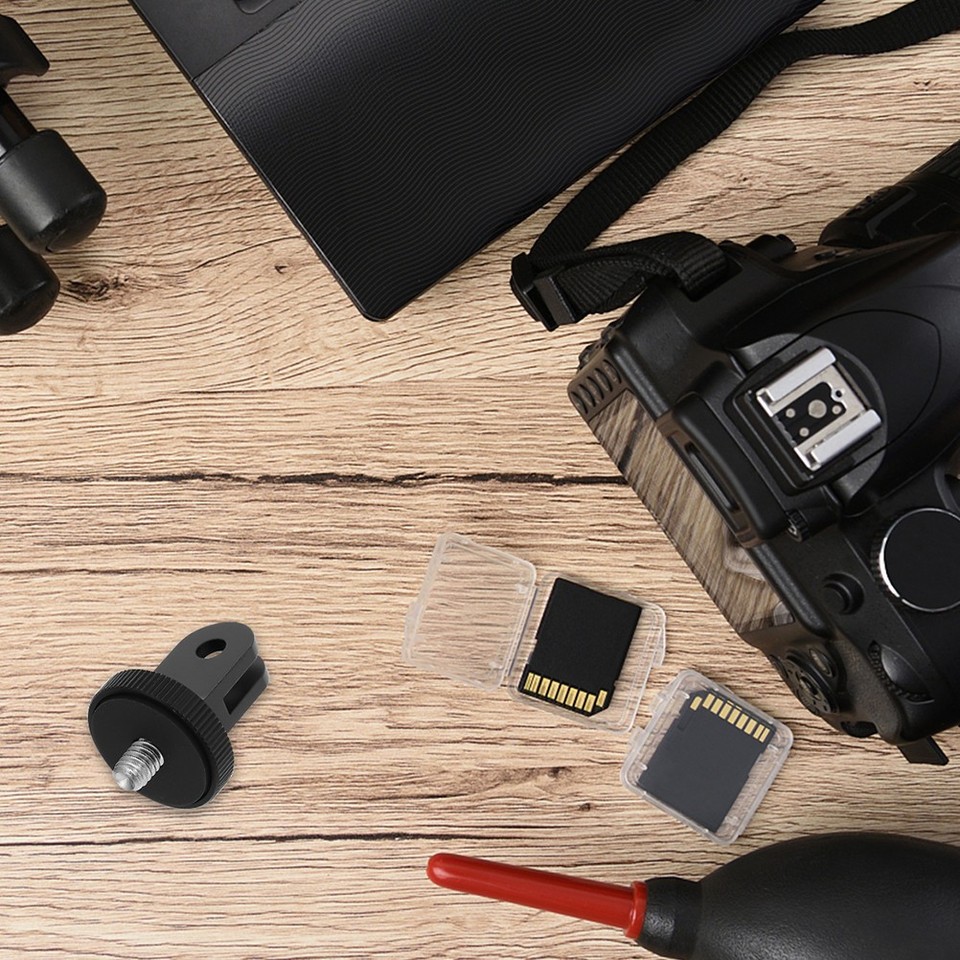 3 Pcs Adapter for Camera Stand Tripod Mount Action Cameras Threaded ...