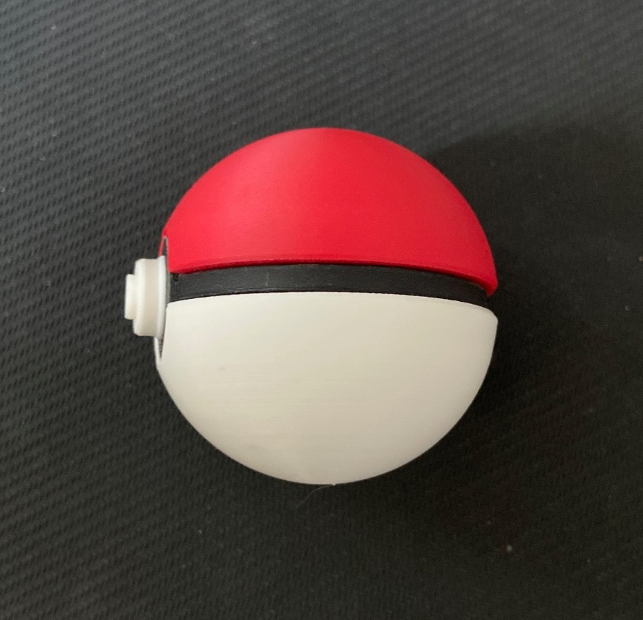3D Printed Pokemon Pokeball Fidget Clicker - 2" In Diameter | eBay