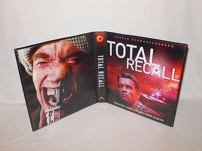 Custom Made Total Recall Movie Trading Card Album Binder | eBay