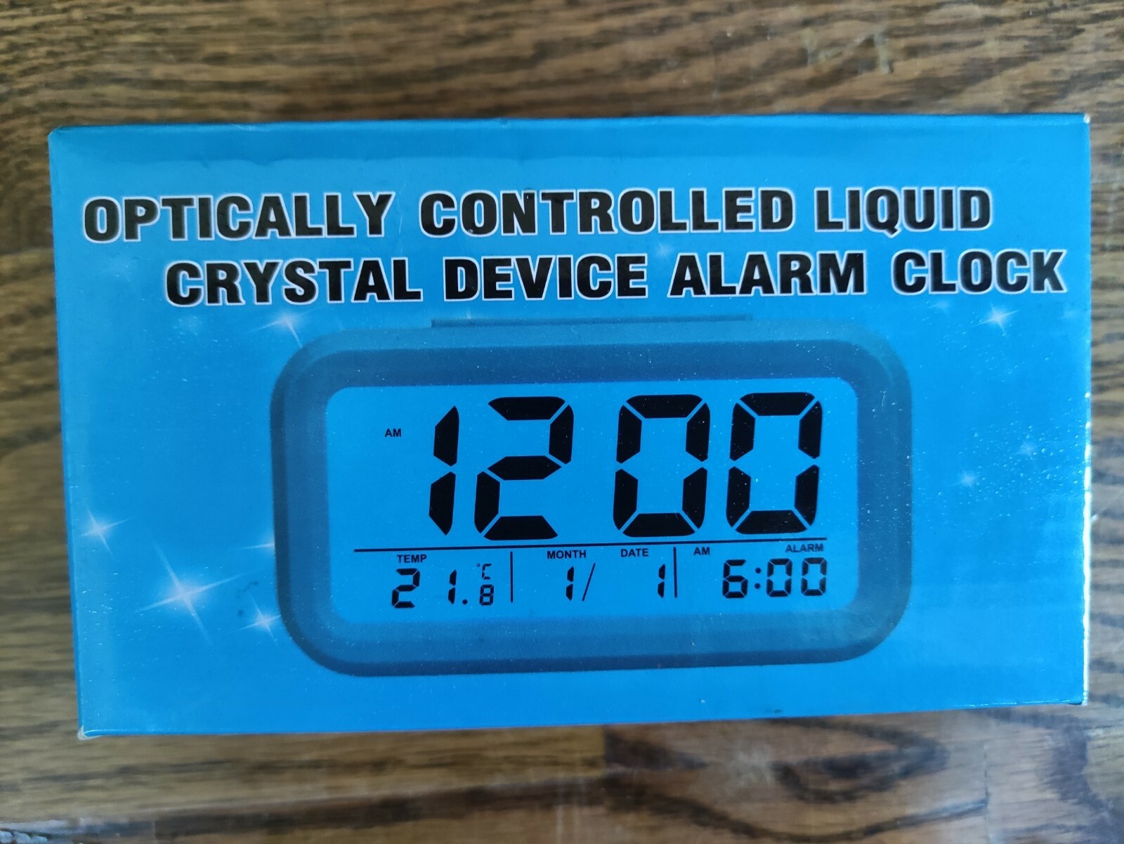 Eiala Optically Controlled Liquid Crystal Device Alarm Clock | eBay
