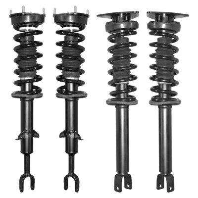 4X Air to Complete Strut Coil Spring Conversion Kit For AUDI A8 D3 4E ...